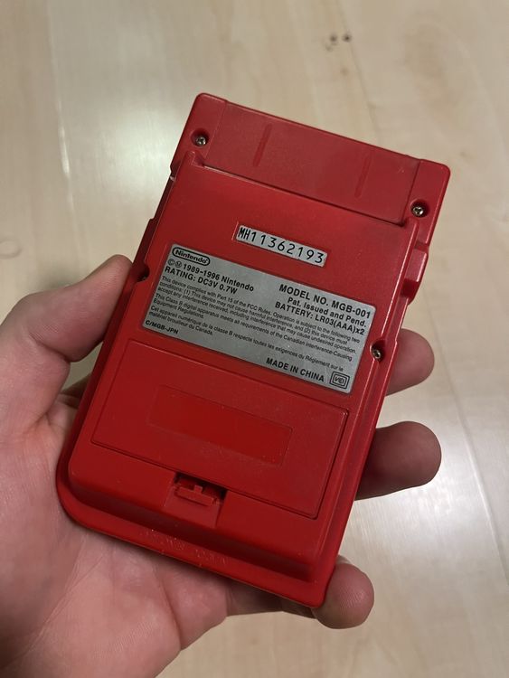 Gameboy Pocket Rot | Kaufen auf Ricardo