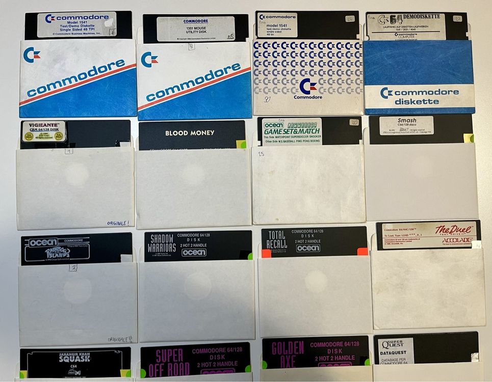 Original Commodore 64/128 floppy disks | Kaufen auf Ricardo