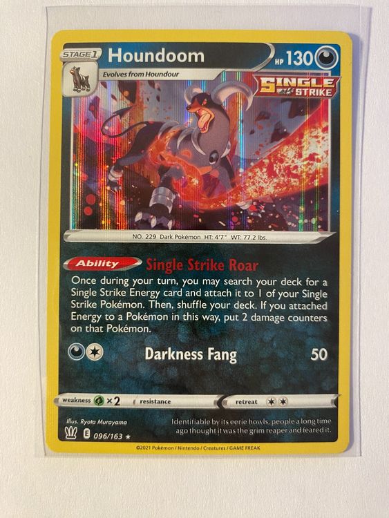 Pokemon Houndoom 096/163 Holo Battle Styles EN | Kaufen auf Ricardo