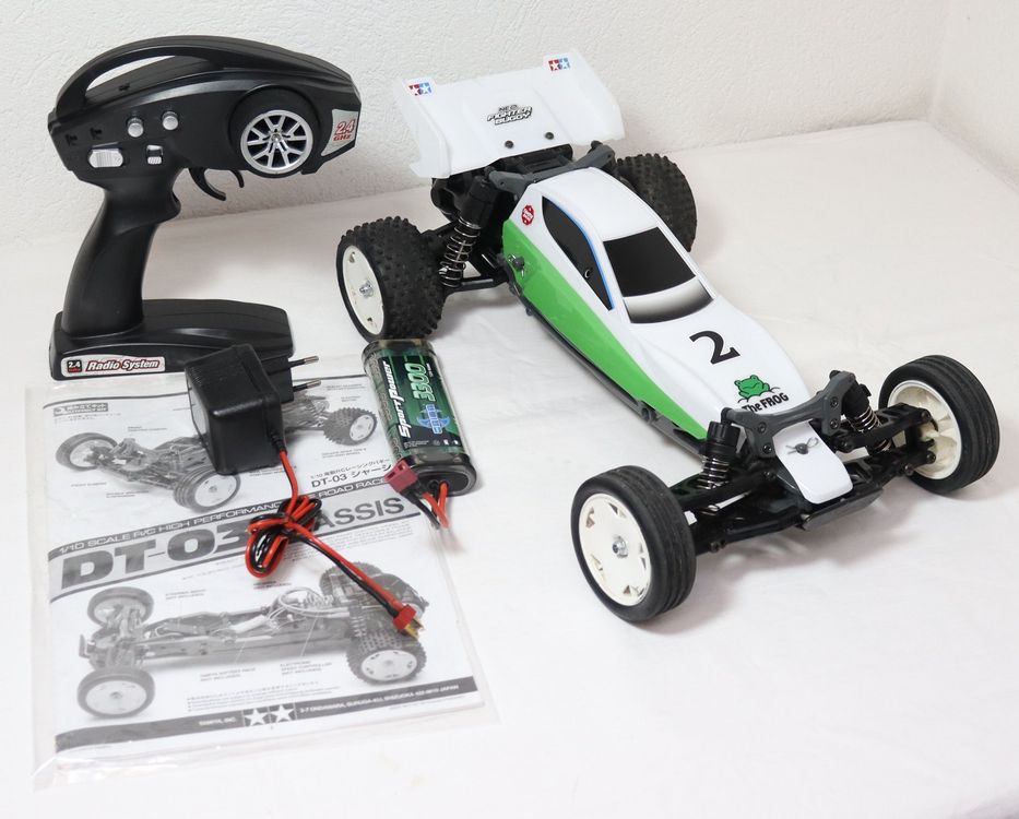 Tamiya DT-03 Neo Fighter 2WD Buggy 1:10 RTR Komplettset (Gebraucht) in Frick für CHF 89 – mit ...
