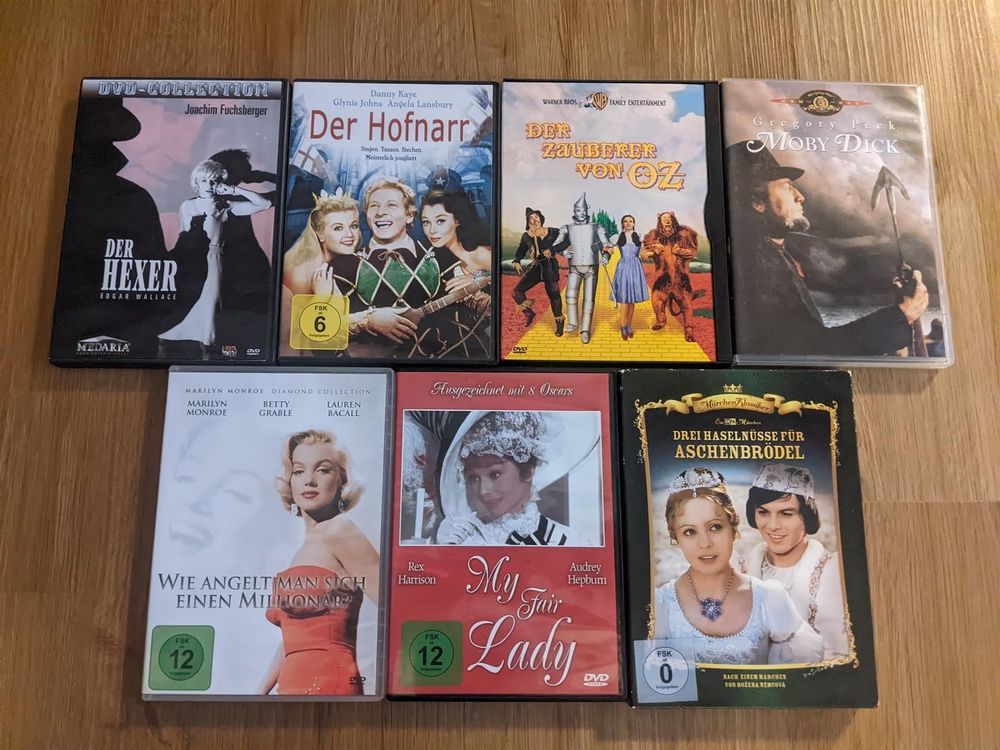 7 sehr alte Filme auf DVD | Kaufen auf Ricardo