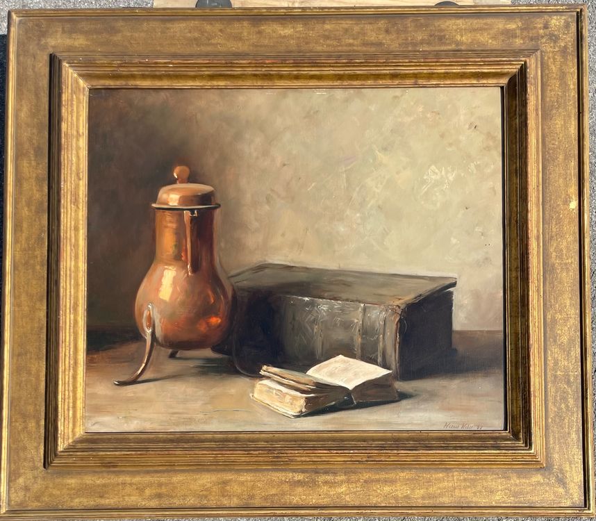 Werner Weber (1892-1977) grosses Gemälde - Stillleben | Kaufen auf Ricardo