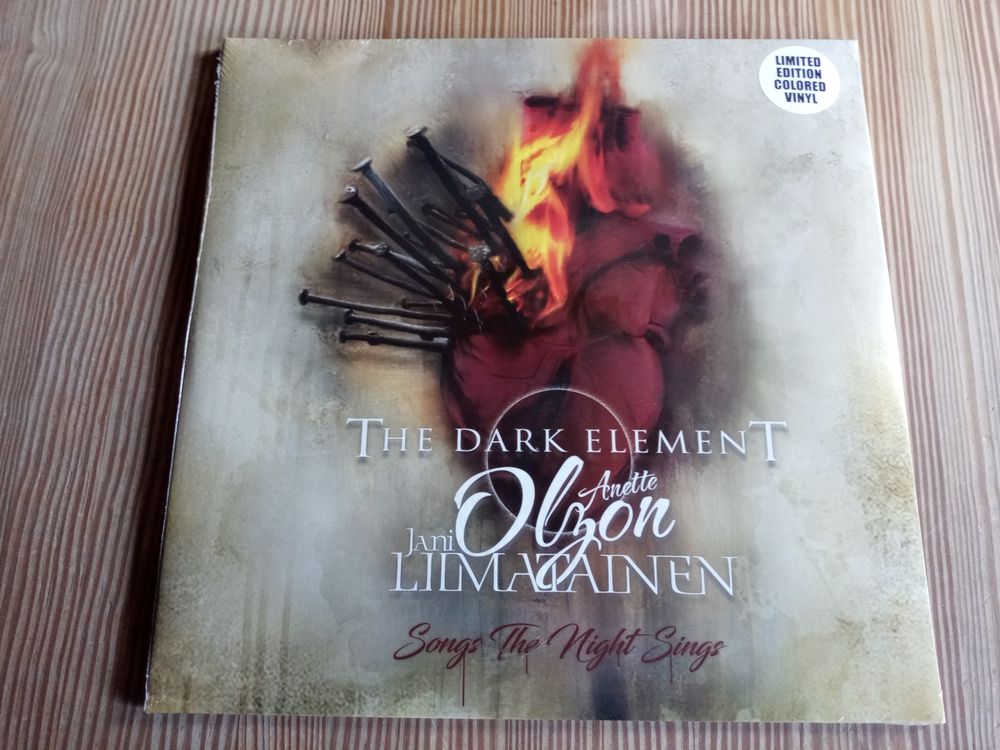 The Dark Element-Songs The Night Sings 2 x 12'' Red Vinyl LP (Neu und ...