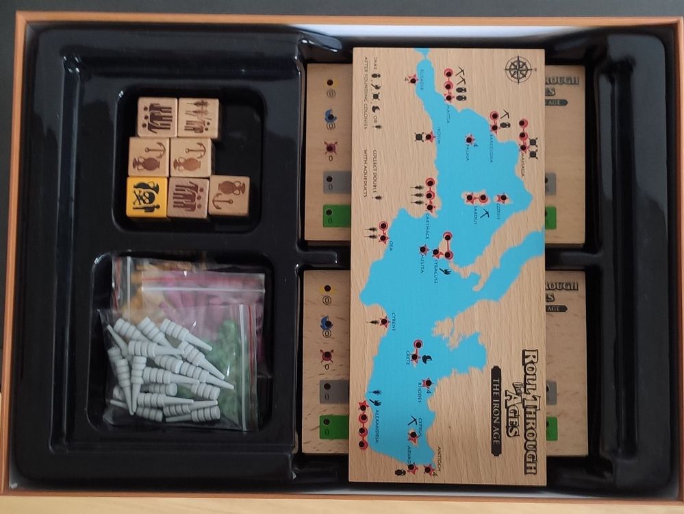 Roll Through The Ages: The Iron Age Boardgame Brettspiel (Gebraucht) in Biel/Bienne für CHF 20 ...