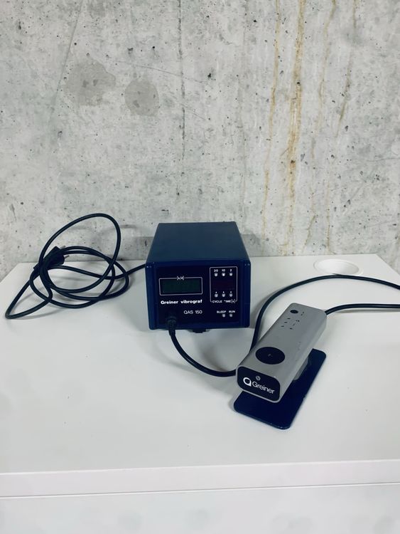 Greiner Vibrograf / QAS 150 / Zeitwaage für Quartzuhren (Gebraucht) in ...