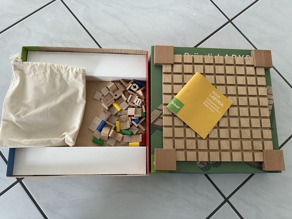 Brandi Labyrinth Holzspiel Strategiespiel (Neu (gemäss Beschreibung ...