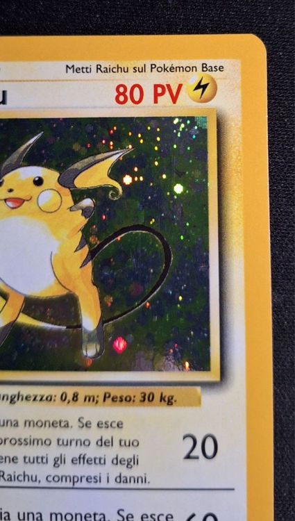 Raichu 14 Base Set holo 1999 (Nuovo (secondo la descrizione)) a ...