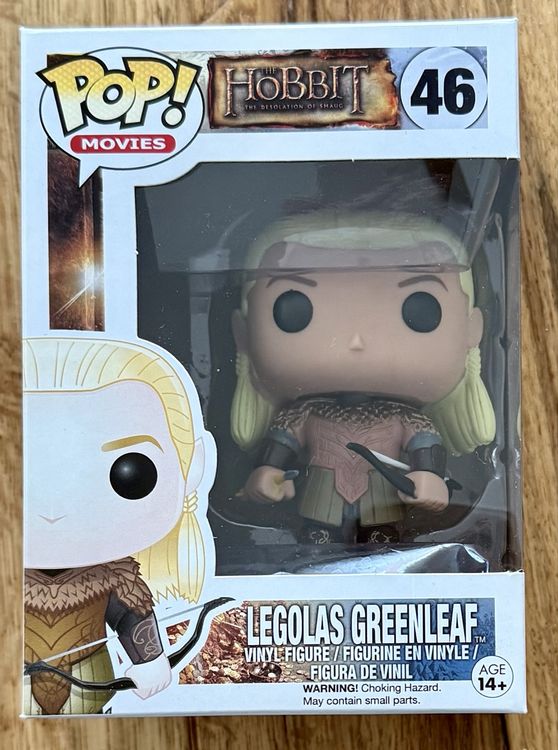 Funko pop The Hobbit Legolas 46 🌟 2014 grail 🏆 9.5 vnm (Neu (gemäss ...