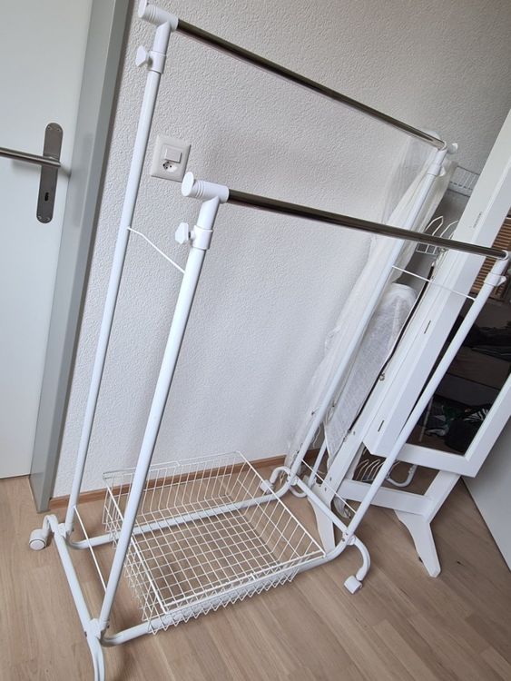 Doppel Kleiderständer auf Rollen | Kaufen auf Ricardo