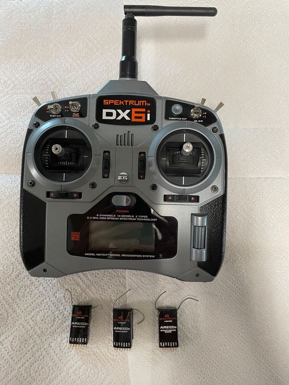 Spektrum DX6i inklusive 3 Empfänger (Gebraucht) in Wittwil für CHF 66 ...