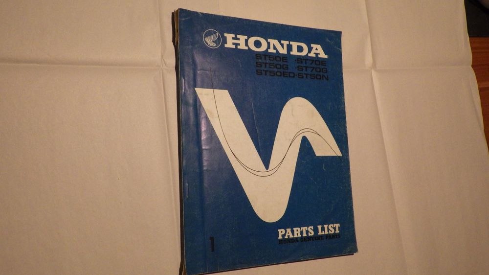 HONDA DAX ST50 ST70 ERSATZTEILKATALOG PARTS LIST OLDTIMER 72 (Gebraucht ...
