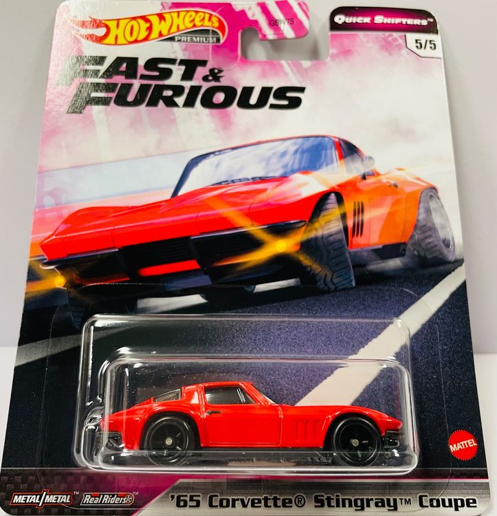 Hot Wheels Premium - Fast & Furious - ’65 Corvette Coupe (Neu und ...