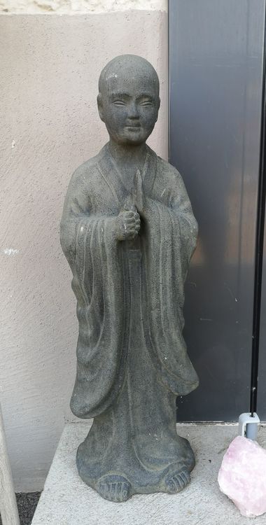 Tibetischer Mönch, Ton o. Keramik, 60 cm hoch | Kaufen auf Ricardo