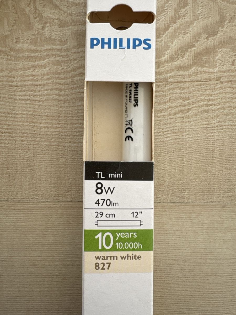 Philips TL mini 8W, 2 Stk, warmweisses Licht, Neu! (Neu und ...