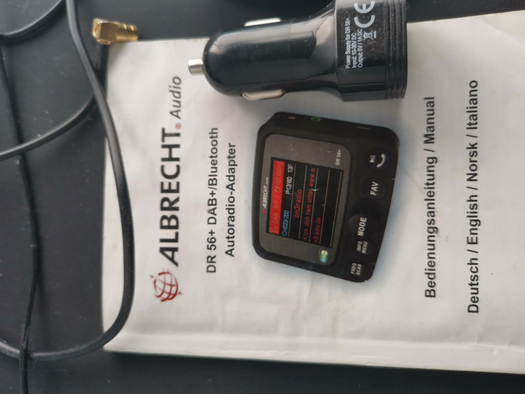 Albrecht DR 56+ DAB/Bluetooth Autoradio-Adapter Top (Gebraucht) in ...
