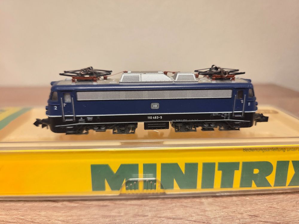 Minitrix N 12054 E-Lok BR 110 DB (D'occasion) à St-Aubin-Sauges pour ...