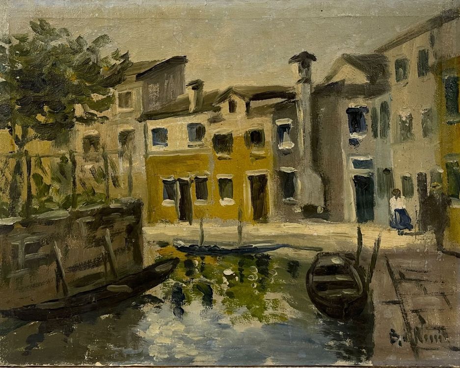 KÜNSTLER ? UNLESERLICH SIGNIERT OELGEMÄLDE AUF LEINWAND (Gebraucht) in Gersau für CHF 35 – mit ...