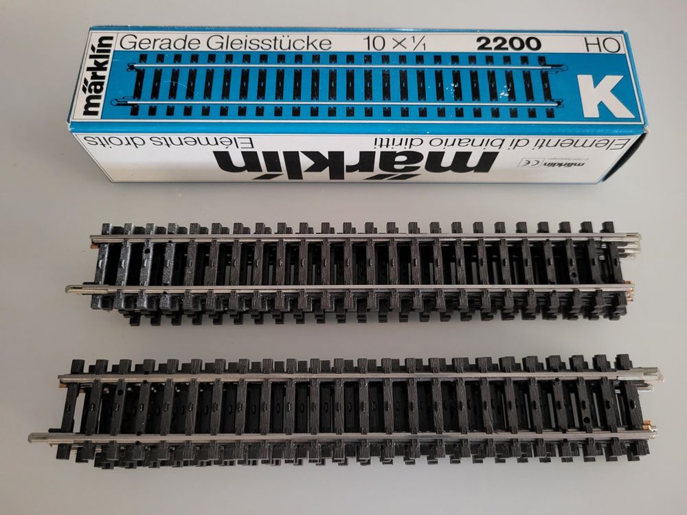 Märklin 2200 K-Gleis gerade OVP | Kaufen auf Ricardo