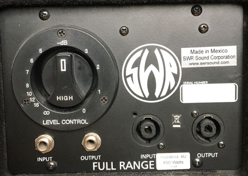 SWR Triad Bass Cabinet 400W / 4 Ohm (Gebraucht) in Binningen für CHF ...