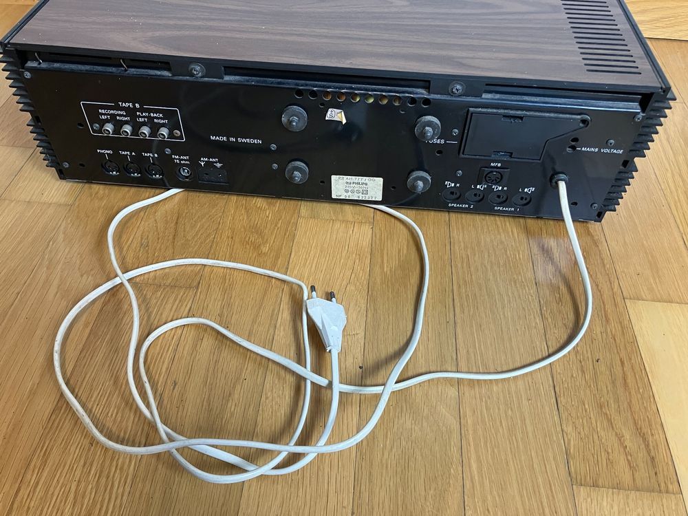 PHILIPS Tonmeister 777 TA HiFi Steuergerät Nussbaum Silber (Gebraucht ...