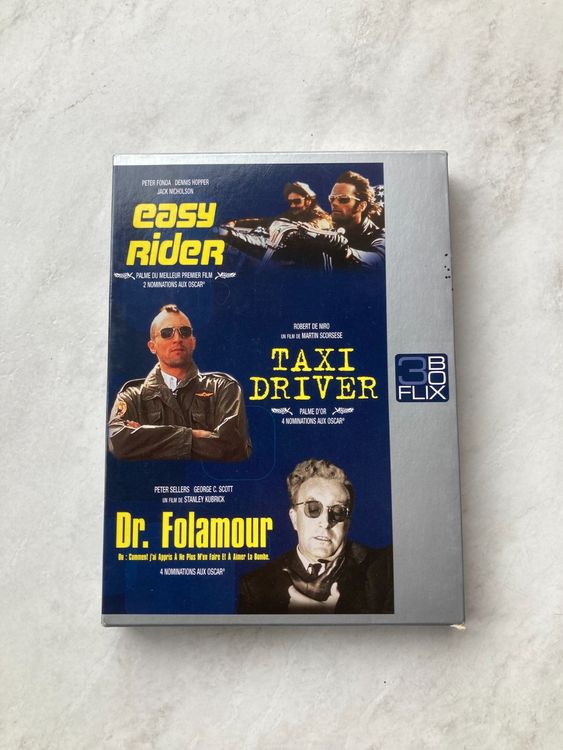 Films Coffret 3 DVD - Easy Rider - Taxi Driver - Dr.Folamour (Gebraucht ...
