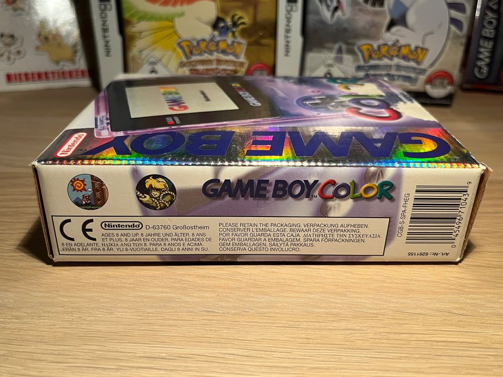 Gameboy Color Lila transparent OVP Nintendo | Kaufen auf Ricardo
