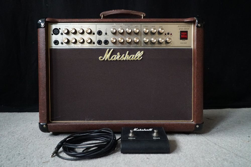 Marshall Acoustic Soloist AS80R 2-Channel 80-Watt 2x10" (Gebraucht) in Ortschwaben für CHF 300 ...