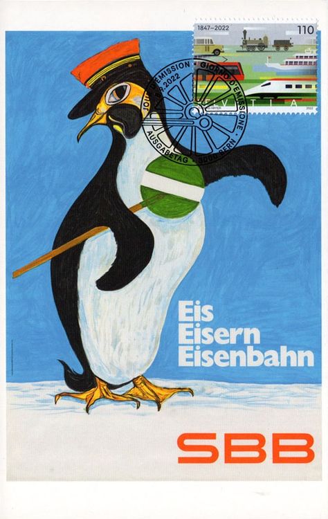 Maximumkarte ÖV Jubiläum - SBB Retro (Neu (gemäss Beschreibung)) in Dottikon für CHF 4 – mit ...