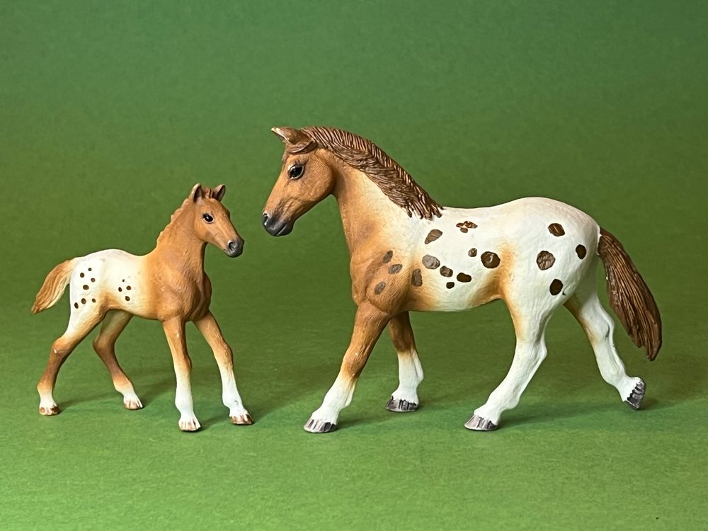 Schleich 13861-1 Appaloosa Stute Sonderbemalung Fohlen Pferd | Kaufen auf Ricardo