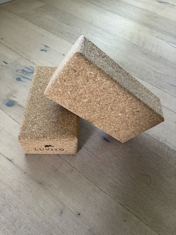 Yoga Kork Block - 2er Set - Luviyo | Kaufen auf Ricardo