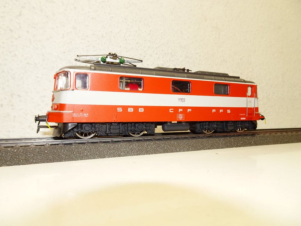 HAG Lokomotive SBB 11103 Swiss Express Re 4/4 HO Nr. 210 (G1 (Neu ...