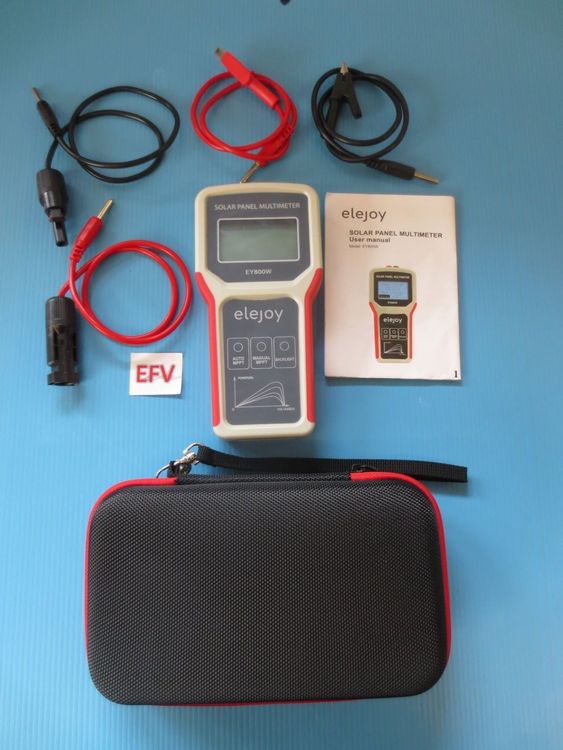 Solarpanel Tester Prüfen sie Ihre Panel bis 800 Watt mit MC4 (Neu und ...