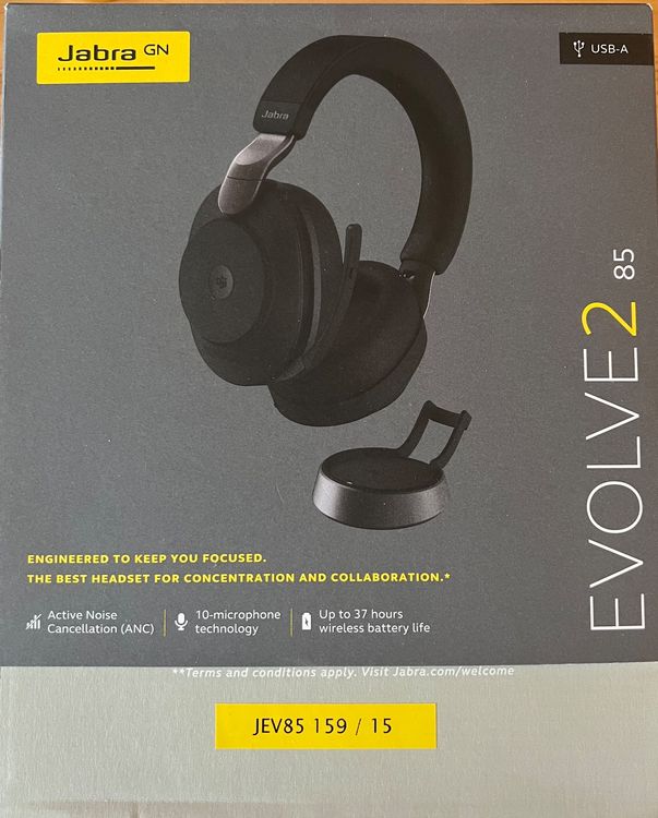 Jabra Evolve 2 85 Bluetooth Headset (Gebraucht) in Suhr für CHF 180 ...