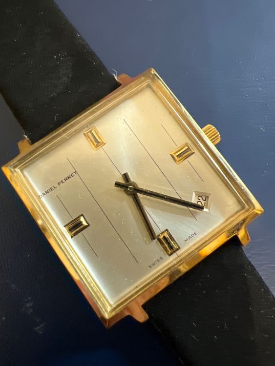Daniel Perret Vintage Handaufzug 29 mm | Kaufen auf Ricardo
