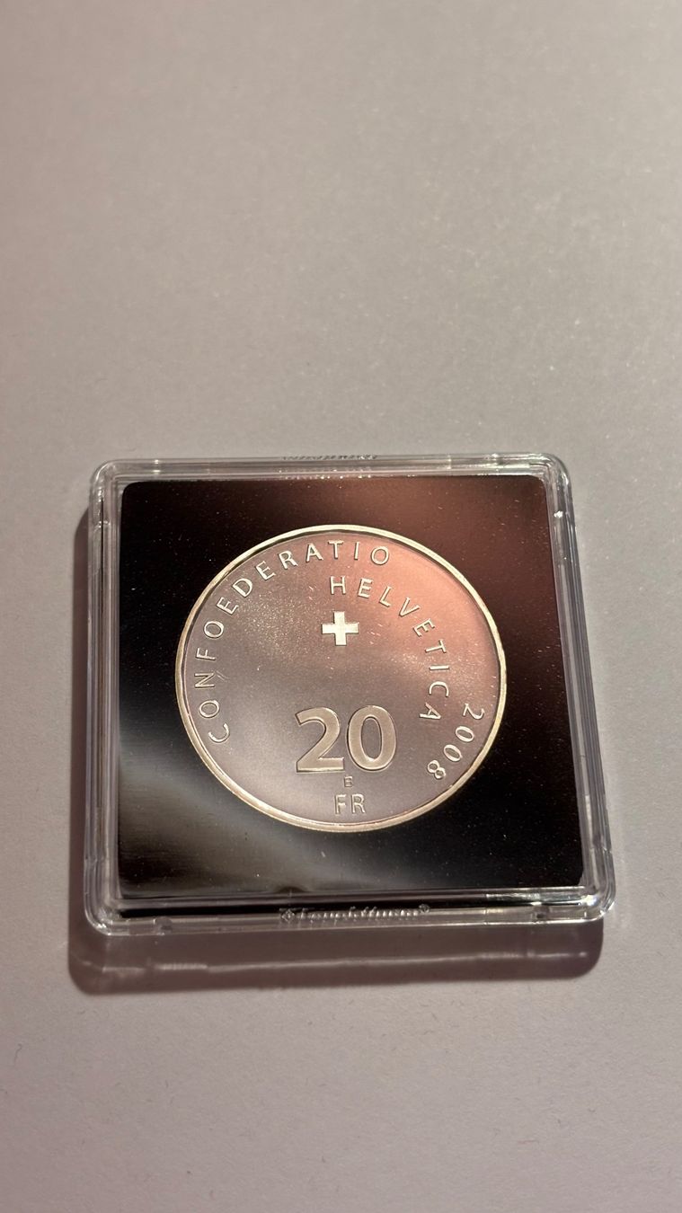 Pièce commémorative 20.- / 2008 (Chemin de fer Vitznau-Rigi) (D ...