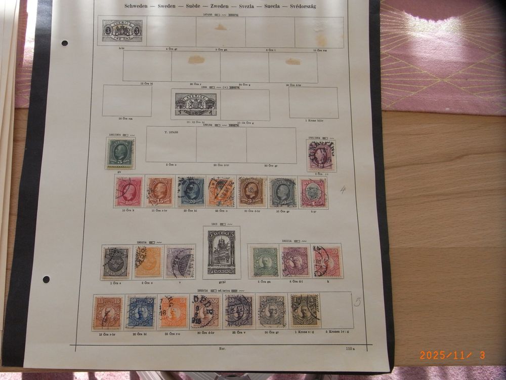 Schweden 6 Seiten Stecker (Gebraucht) in Ittigen für CHF 9 – mit Lieferung auf Ricardo kaufen