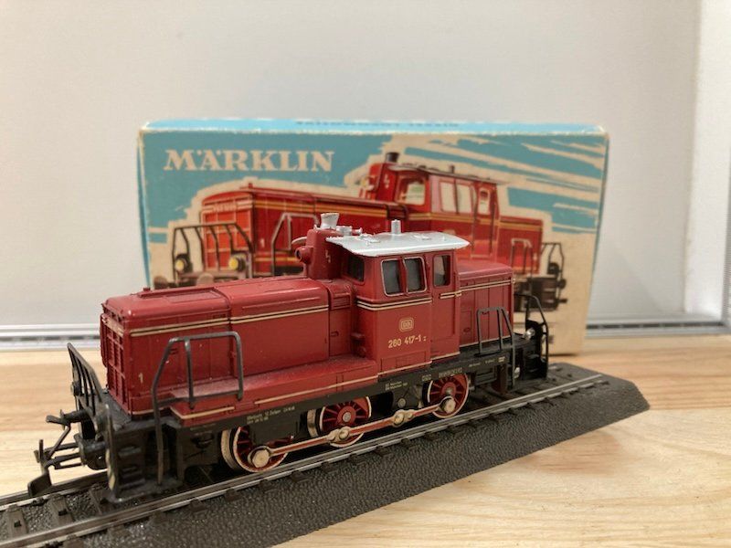 Märklin H0 3064 Diesellokomotive Rangierlok in OVP (Gebraucht) in ...