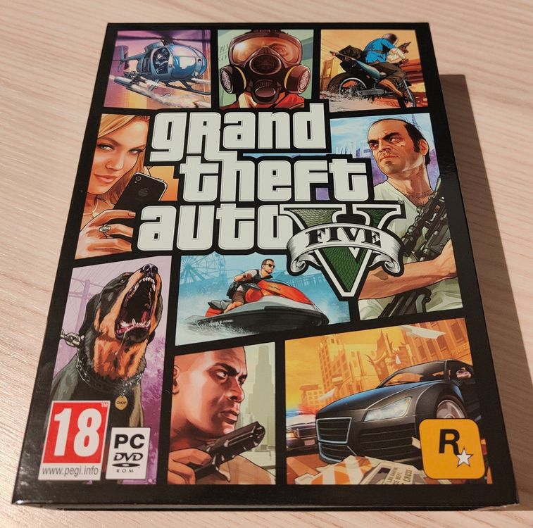 GTA Collection (GTA The Trilogy/GTA IV/GTA V) PC/DVD (Gebraucht) in ...