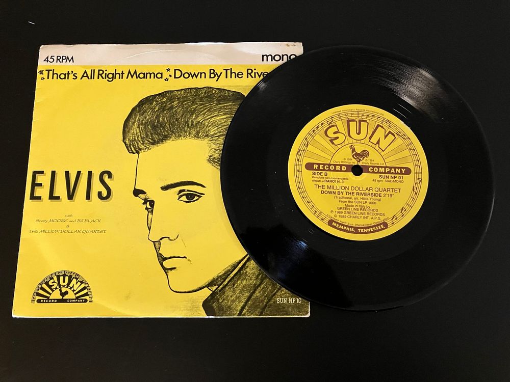 Elvis Presley Single That's All Right Mama / Sun NP10 (Gebraucht) in ...