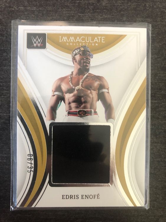Panini Immaculate WWE Edris Enofe Patch 06/35 (Gebraucht) in Wangenried ...