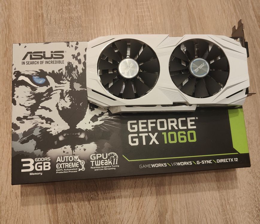 ASUS Grafikkarte DUAL GTX1060 3G | Kaufen auf Ricardo