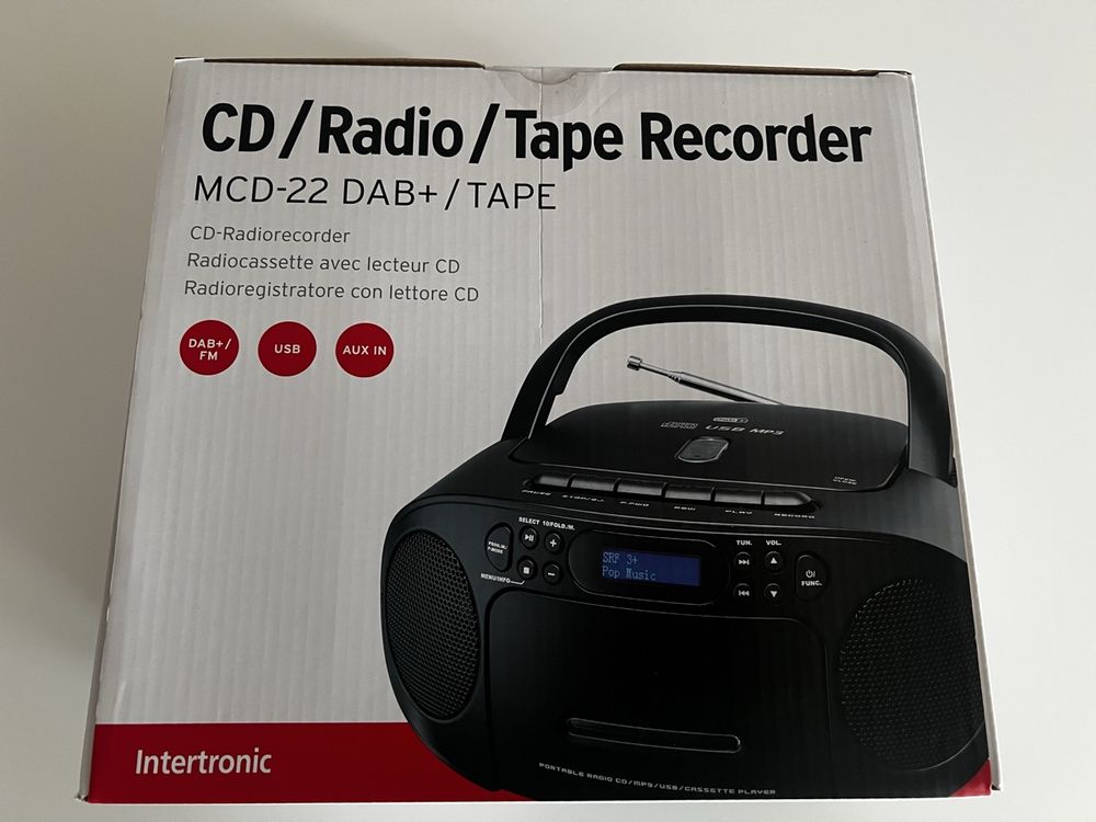 Intertronic CD/Radio/Tape Recorder - ungebraucht (Neu und ...