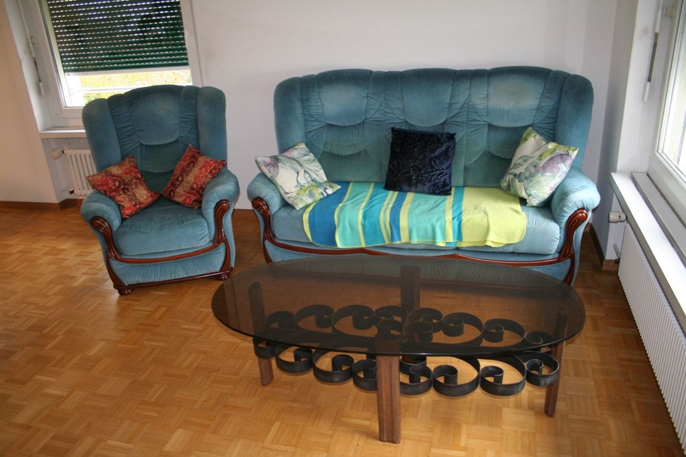 SOFA 3er&SESSEL&SALONTISCH (Gebraucht) in Beurnevésin für CHF 45 – nur ...
