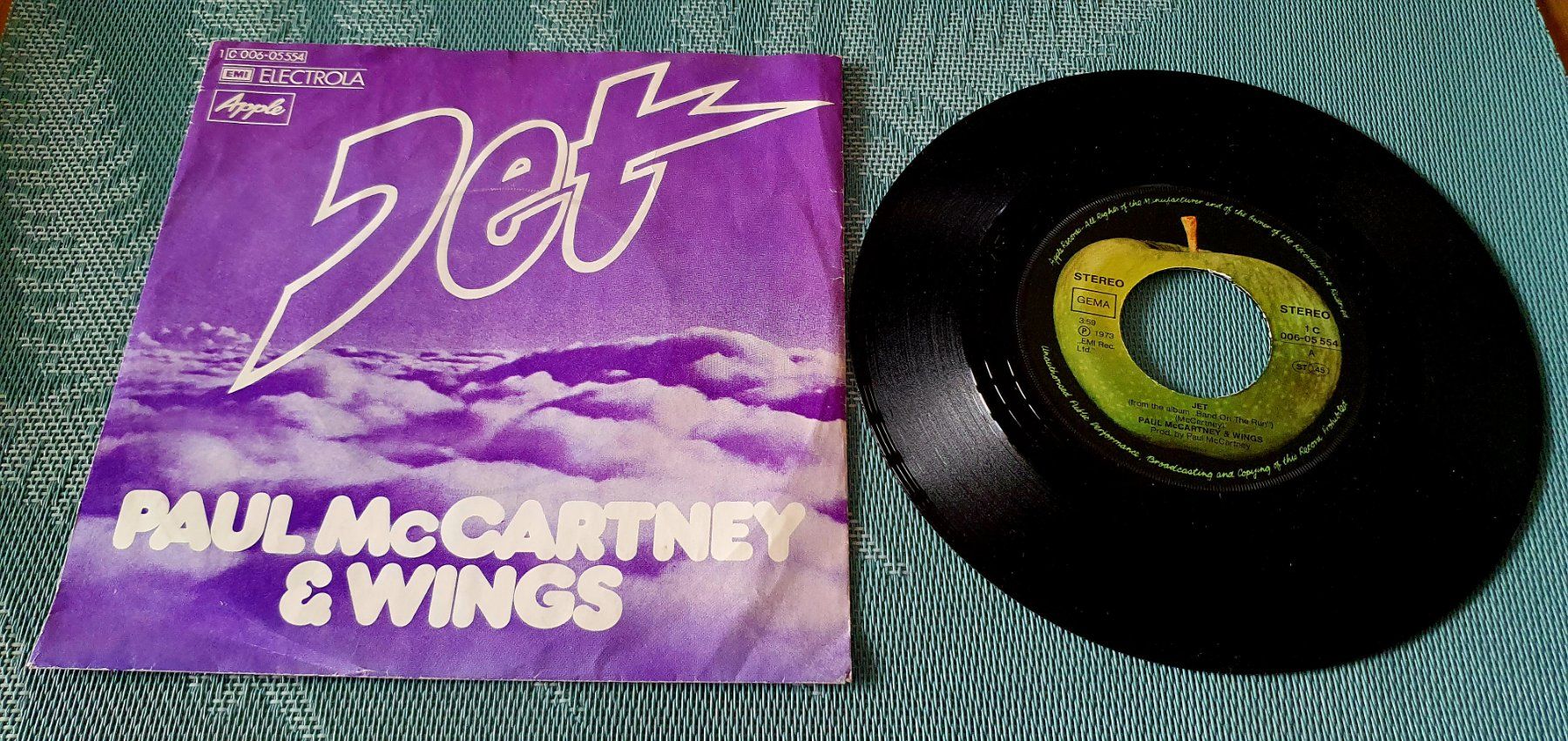 PAUL McCARTNEY & WINGS, Jet, Single, sehr gut! (Gebraucht) in ...