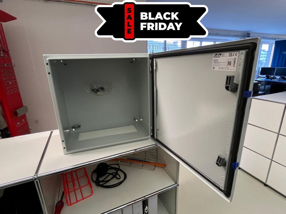 *RESTPOSTEN* Elektronik Box Stahl 1 türig NEU 400x400x250 | Kaufen auf ...