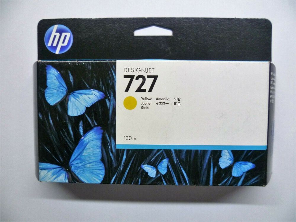 HP DesignJet T920/T930/T150/T1530/T2500/T2530 Ink 727/B3P21A (Neu und ...