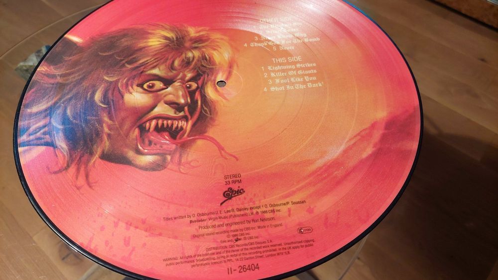 Picture Disc Ozzy Osbourne | Kaufen auf Ricardo