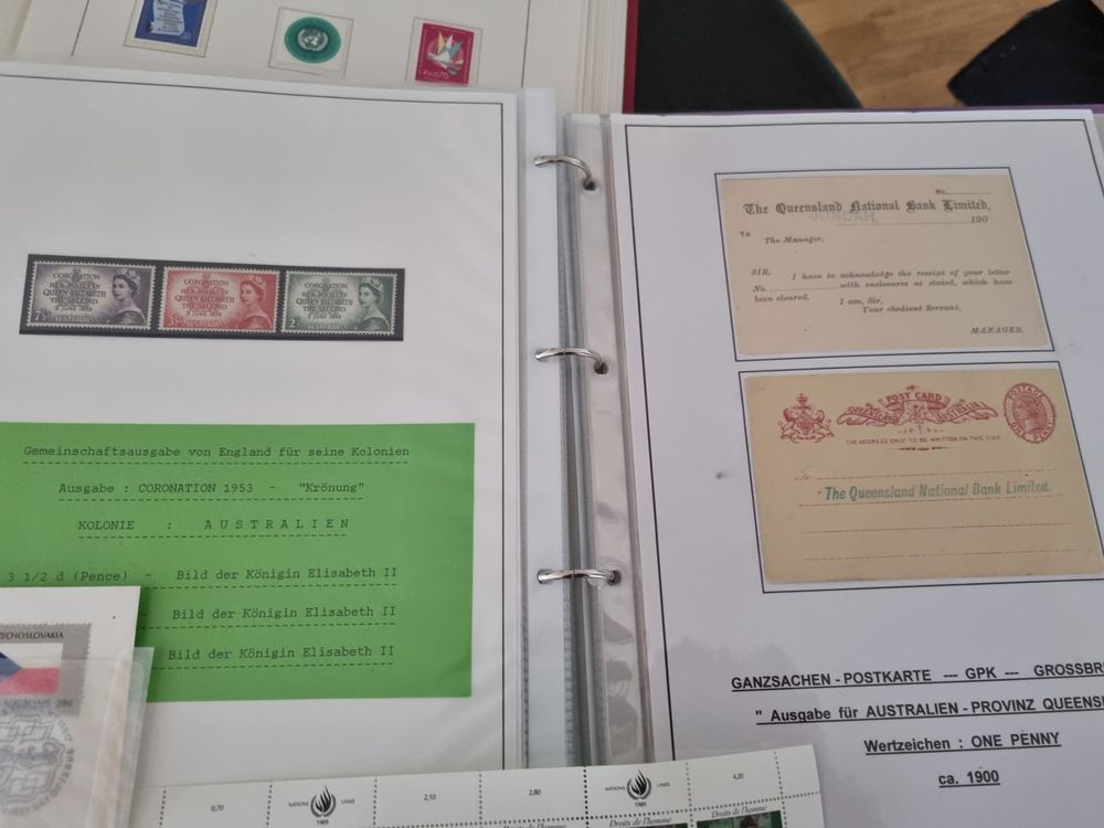 Posten mit xxxx Briefmarken aus dem Ausland (Gebraucht) in Gümligen für ...