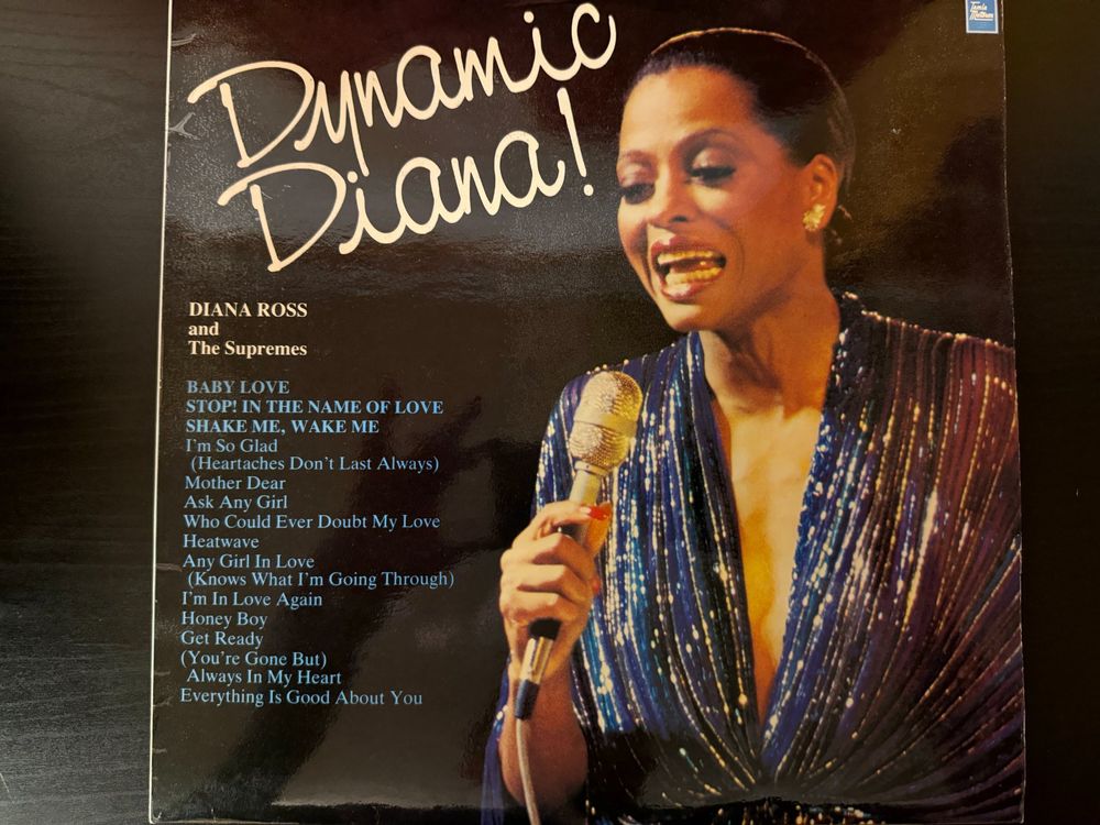 Diana Ross And The Supremes – Dynamic Diana! [LP UK 1982] (Gebraucht ...