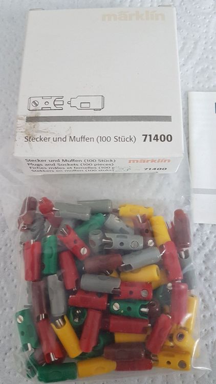 Märklin Stecker / Muffen Art. Nr. 71400 | Kaufen auf Ricardo